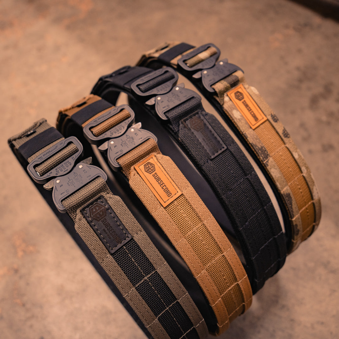 Subsecond Tactical Gun Belts & Gear